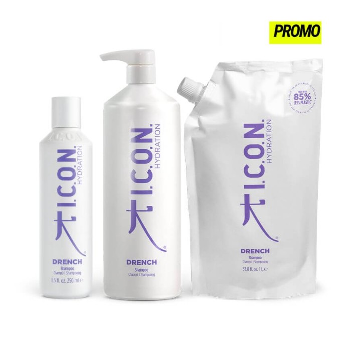 ICON Drench Champú Hidratante para Pelo Seco y dañado | -25% Oferta