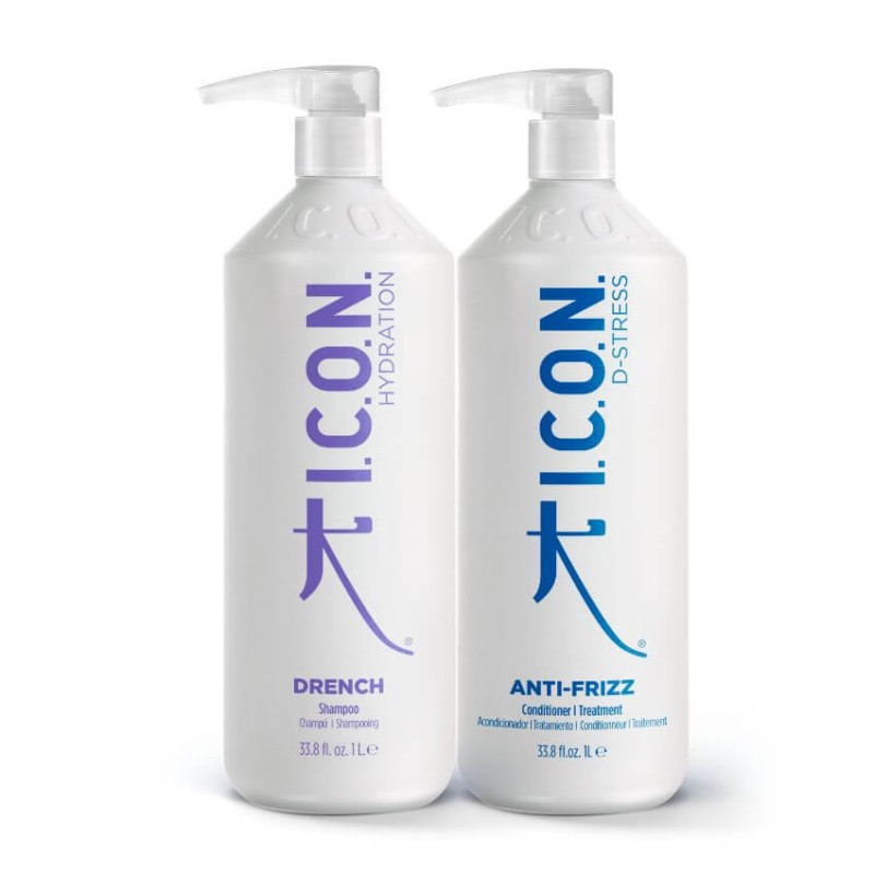Pack ICON Litros Drench AntiFrizz: Lucha contra el encrespamiento y ...